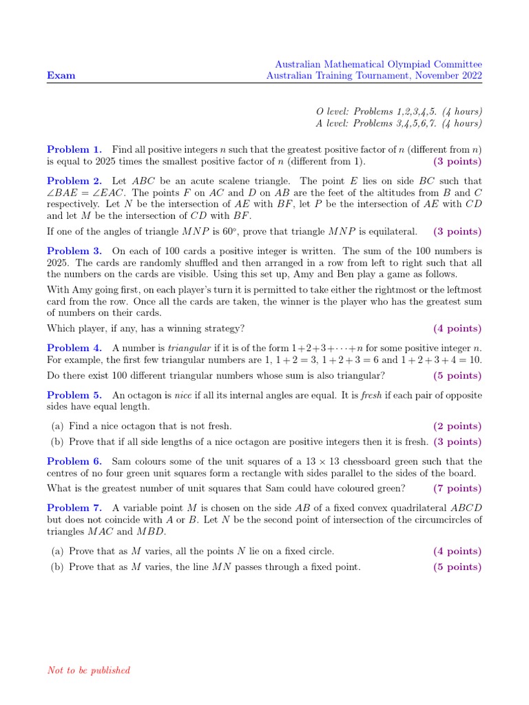 Att Nov22 | PDF | Triangle | Elementary Geometry