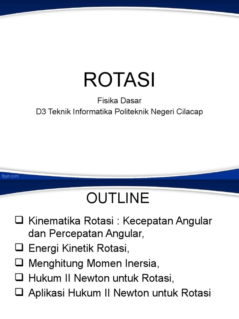 Kuliah 11 Rotasi | PDF