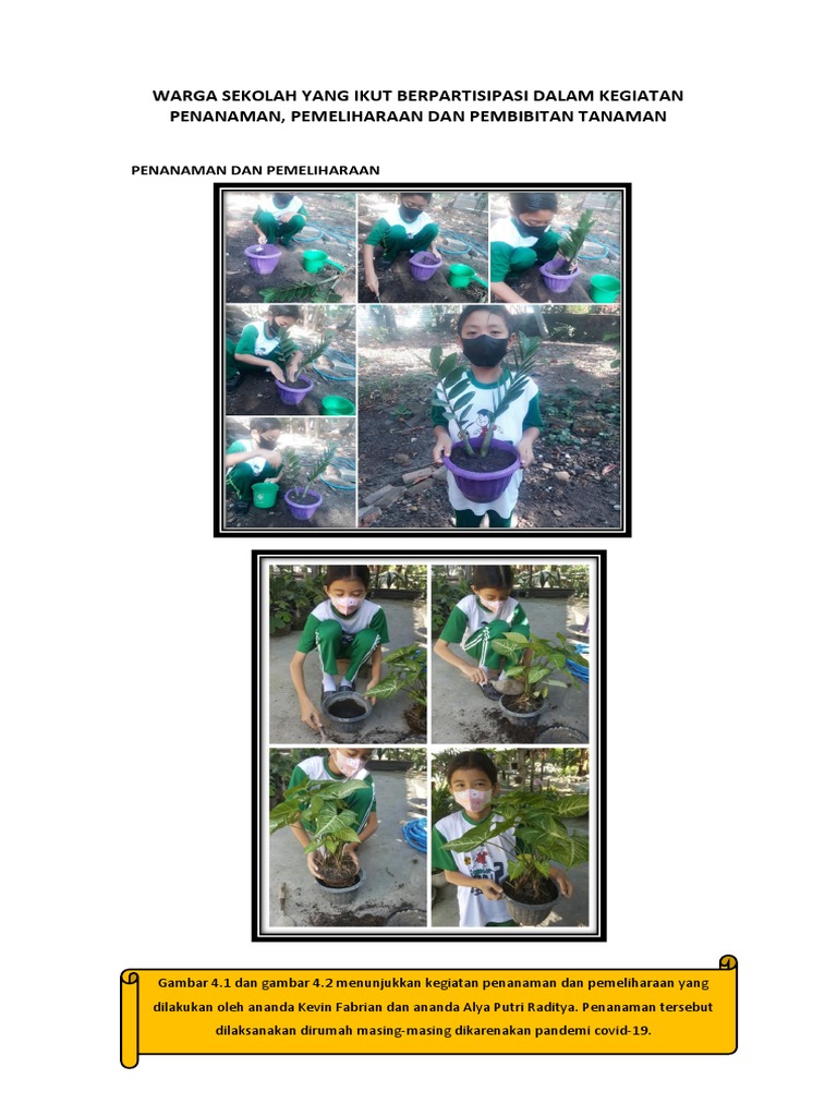 Kampanye Penanaman Dan Pemeliharaan Pohon | PDF