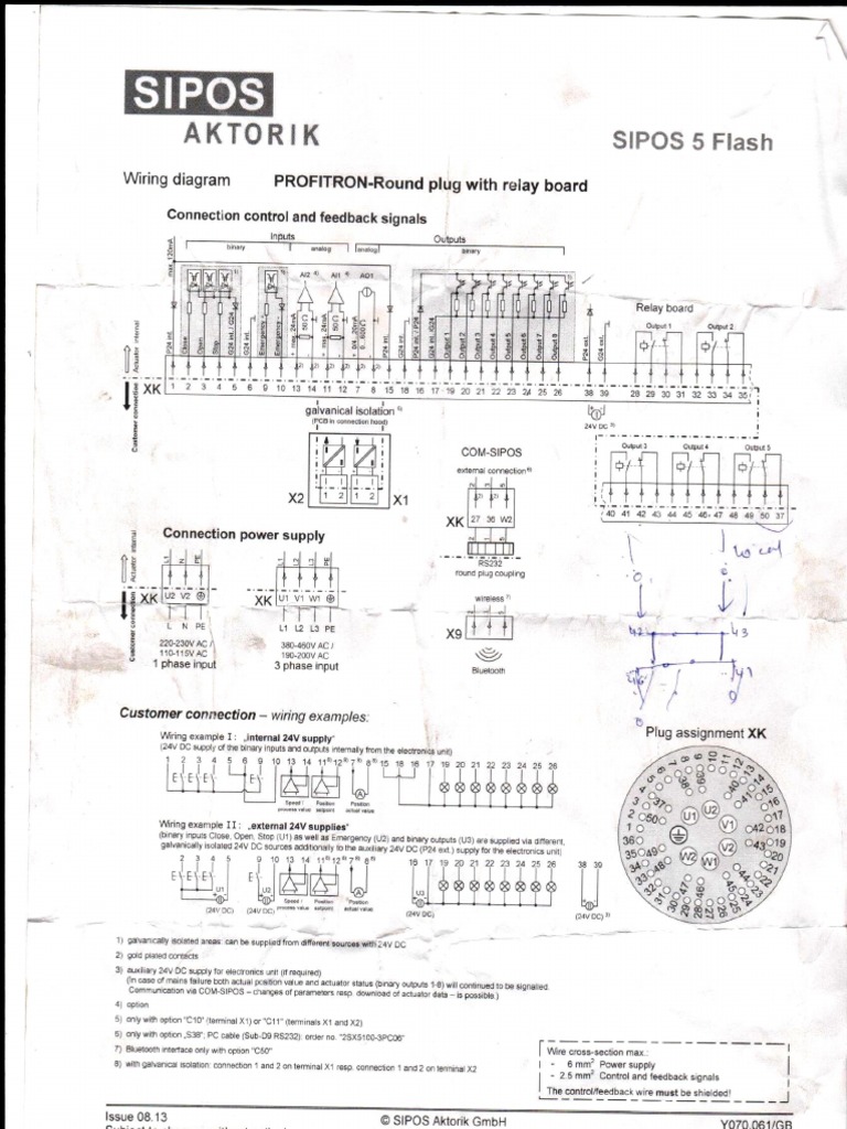 Sipos Wiring Diagram | PDF