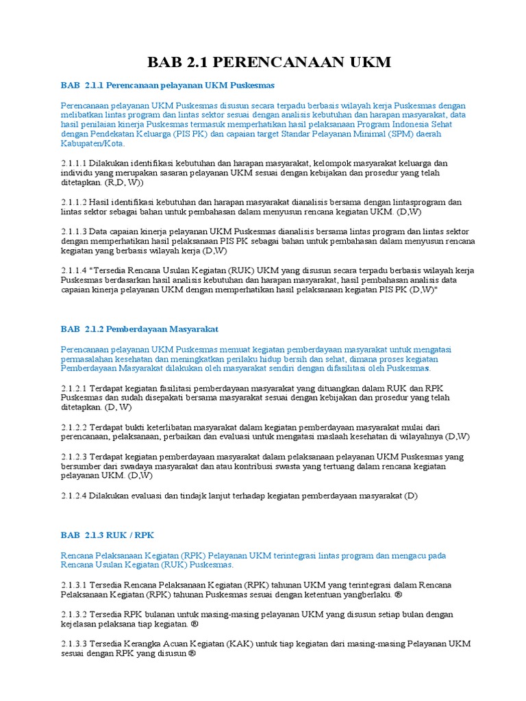 Bab 2 Ukm | PDF