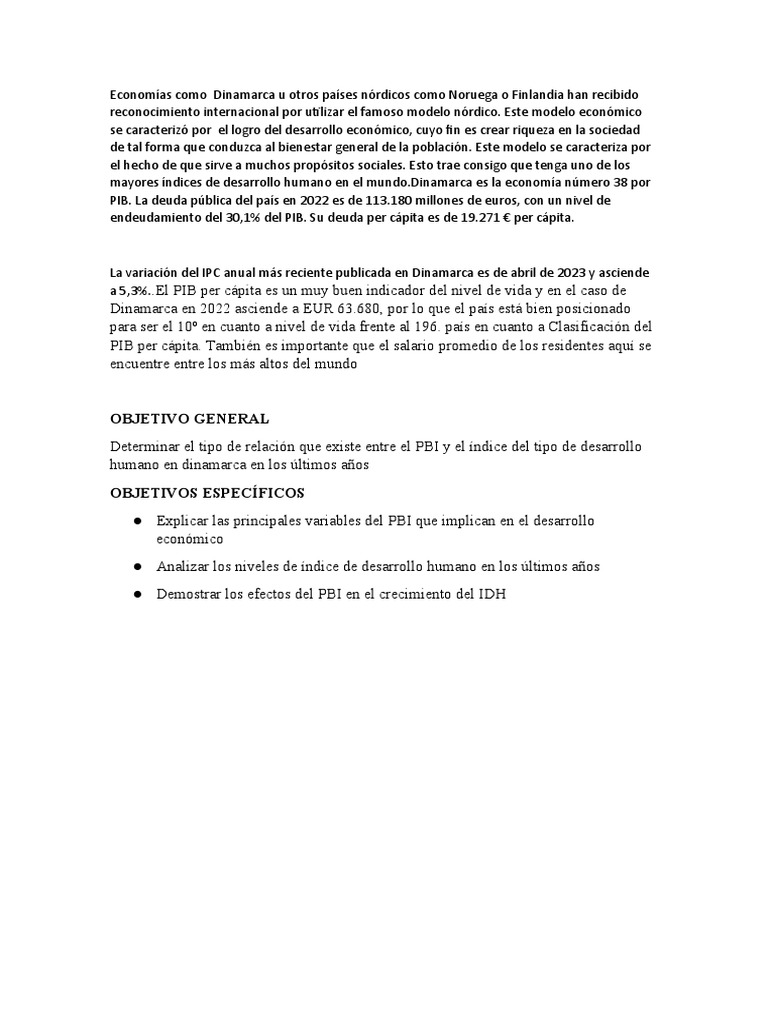 Objetivo General | PDF