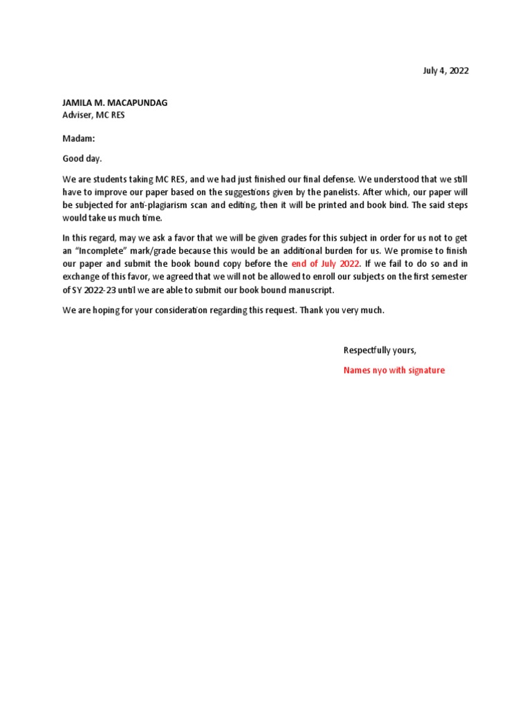 Sample Promissory Letter | PDF
