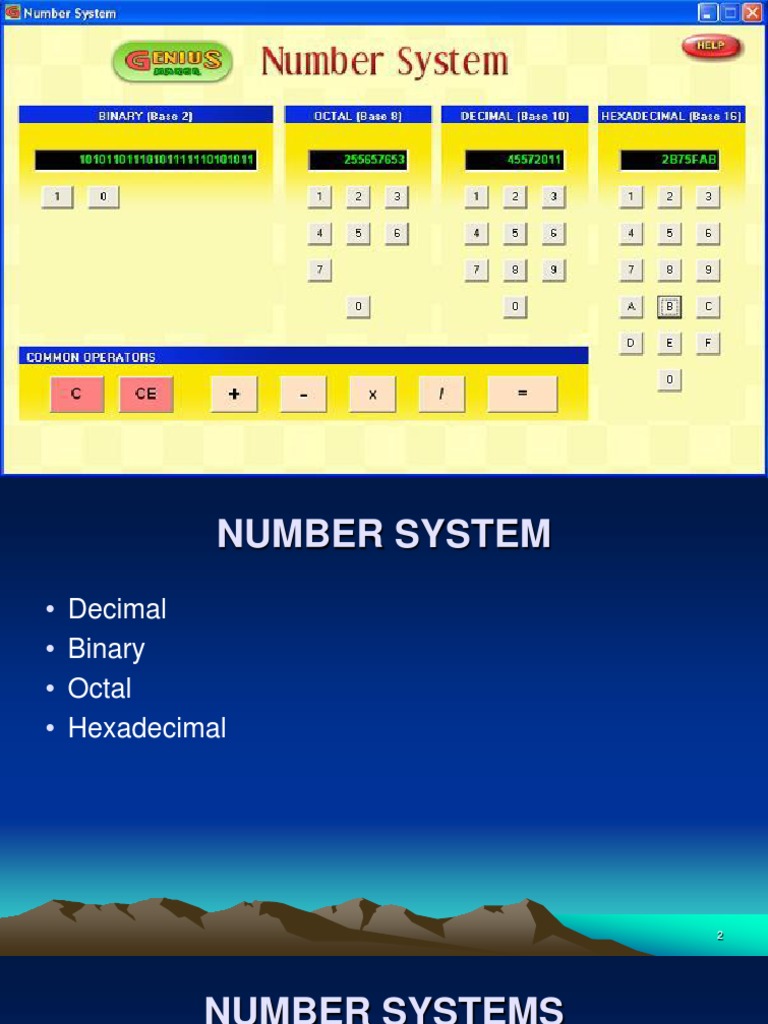 1.number Systems | PDF | Byte | Decimal