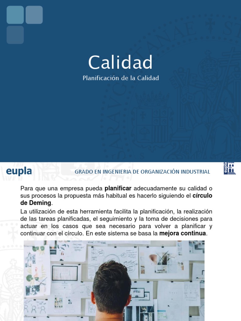 Planificación de La Calidad | PDF | Planificación | Business