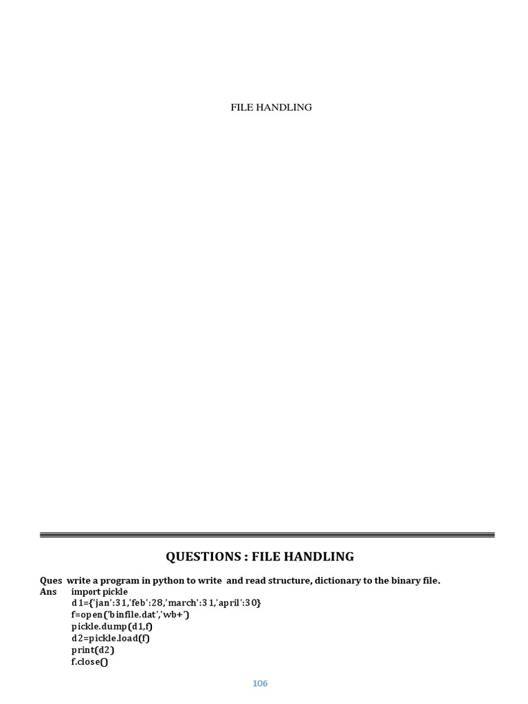 FIleHandling SM 2 | PDF | Computer File | Text File FIleHandling SM 2 | PDF | Computer File | Text File