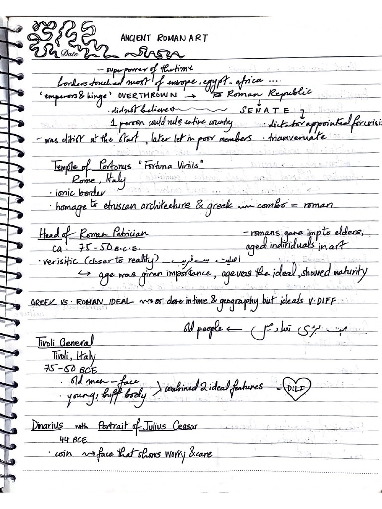 History of Art Notes (Second Half of The Semester) | PDF