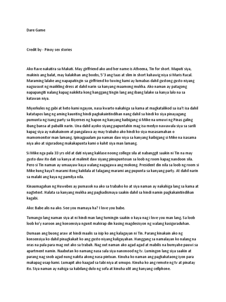 Dare Game | PDF