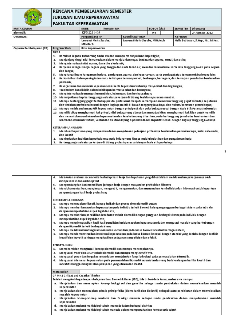 RPS Biomedik 2022 | PDF