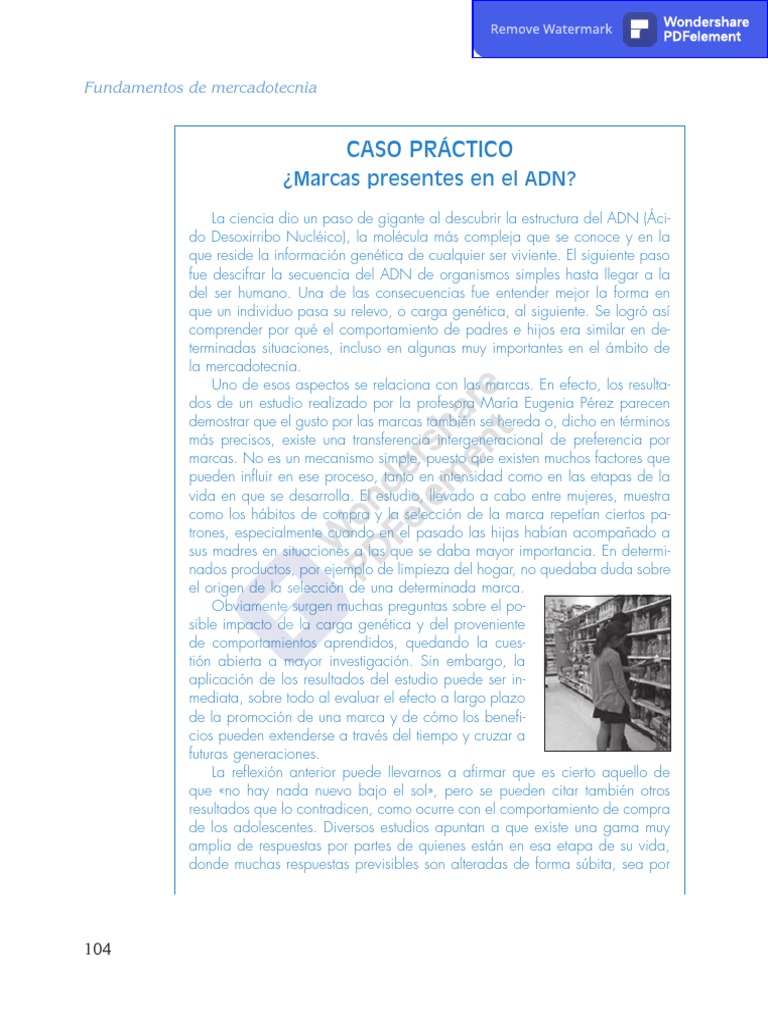 Segundo Caso Practico Consumidor | PDF | Comportamiento | Marketing