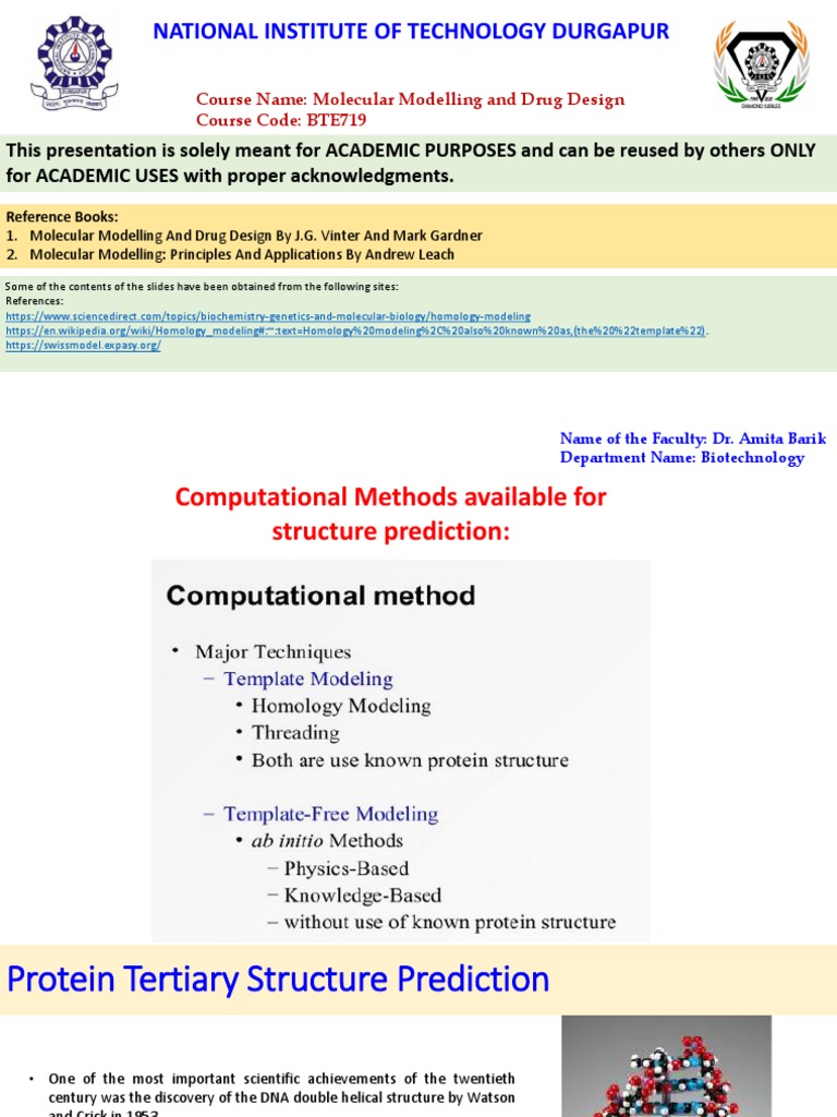 7 Steps in Homology Modeling | PDF | Proteins | Protein Structure