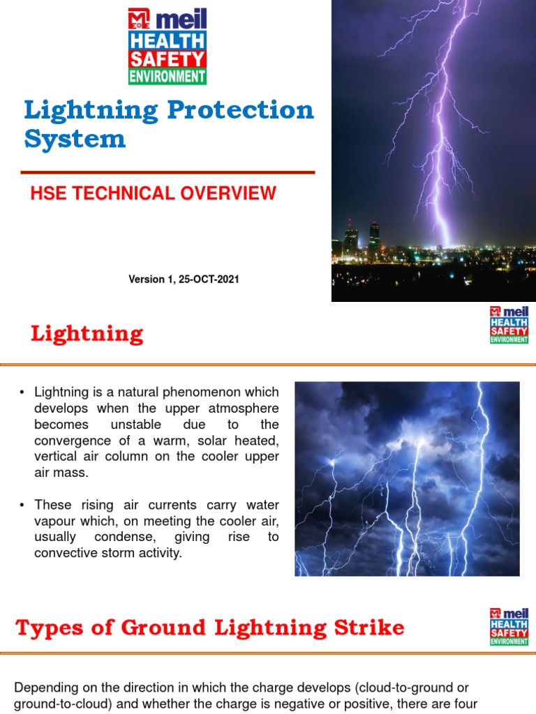 HSE 9563 TECSM42 Electrical Lightning Protection | PDF | Lightning ...