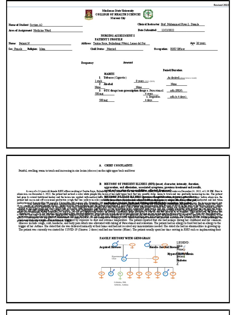 Pa Tool Medicine Ward Draft | PDF | Pulse | Senses