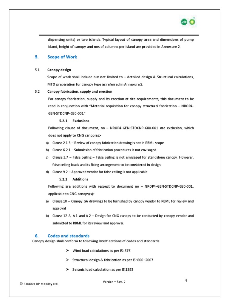 Design Scope | PDF | Sheet Metal | Structural Steel