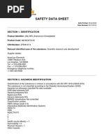 DMSO Health and Safety Information | PDF | Dimethyl Sulfoxide | Toxicity