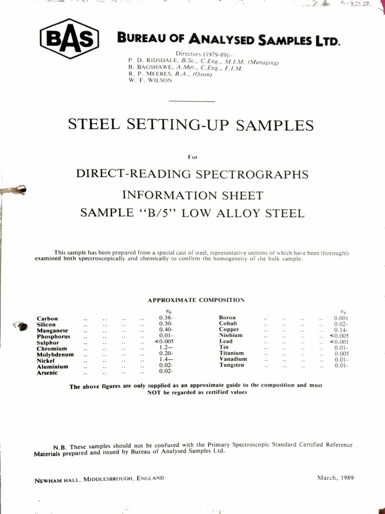 Sus B - 5 | PDF | Metallic Elements | Chemistry