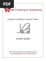 PRACTICE TEST Forklift TLILIC0003 Trainers Copy With ANSWERS 1 1 | PDF