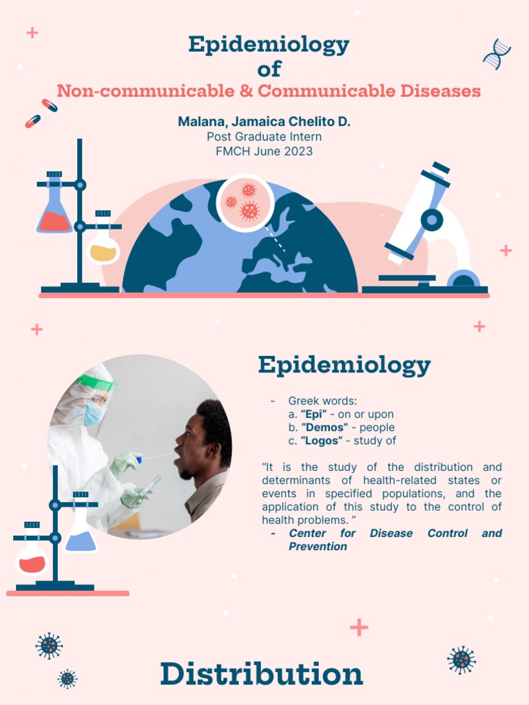Epidemiology Report | PDF | Infection | Non Communicable Disease