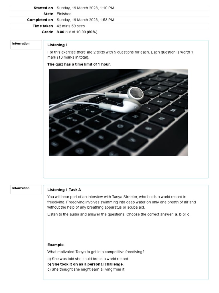 Listening 1 | PDF | Employment | Business