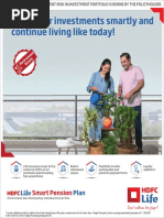 HDFC Life Smart Pension Plan Brochure | PDF | Insurance | Life Annuity