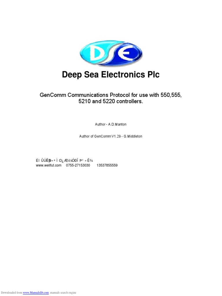 Dse 550 | PDF | Bit | Modem