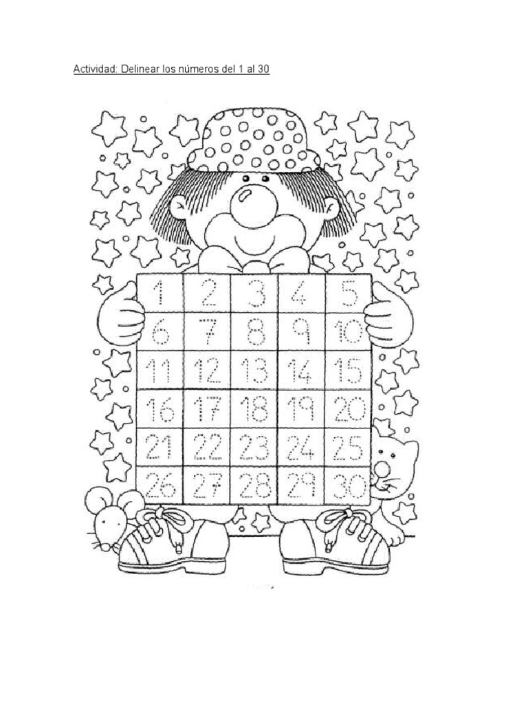 Actividad Del 1 al 30 | PDF