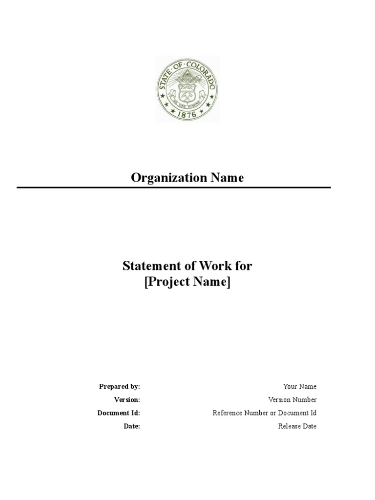 Sow Template | PDF | Business