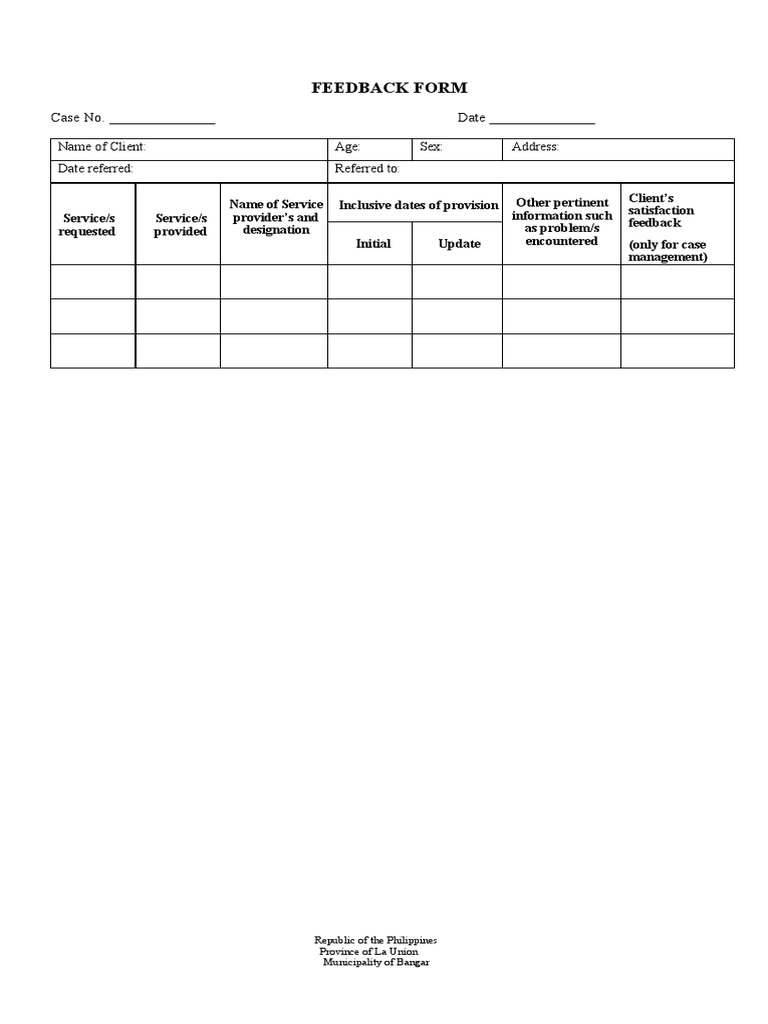 Vaw Form | PDF | Social Institutions | Justice