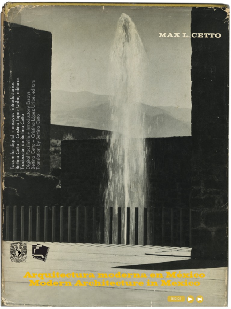 Max L. Cetto. Arquitectura Moderna en México | PDF