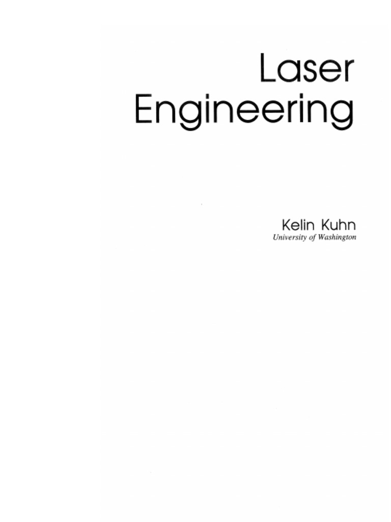 193_Laser Engineering (1) | PDF