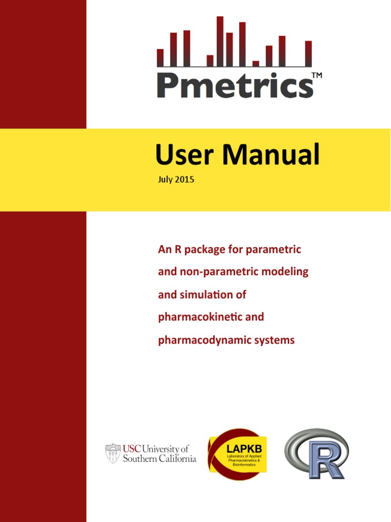 Pmetrics Manual | PDF | Probability Distribution | Xcode