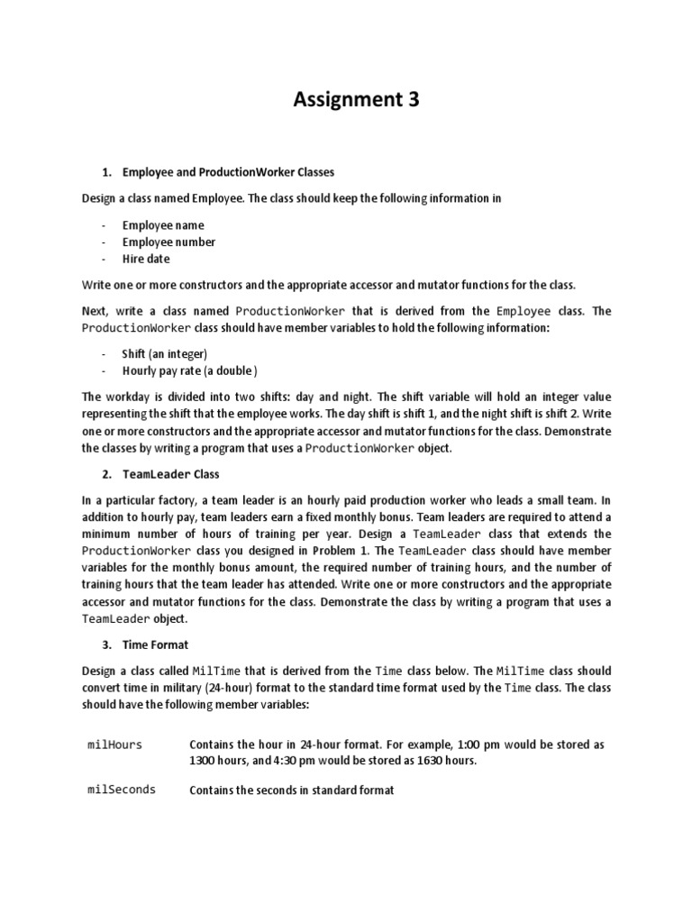 Class 3 Pdf Programming Constructor Object Oriented Programming 4816