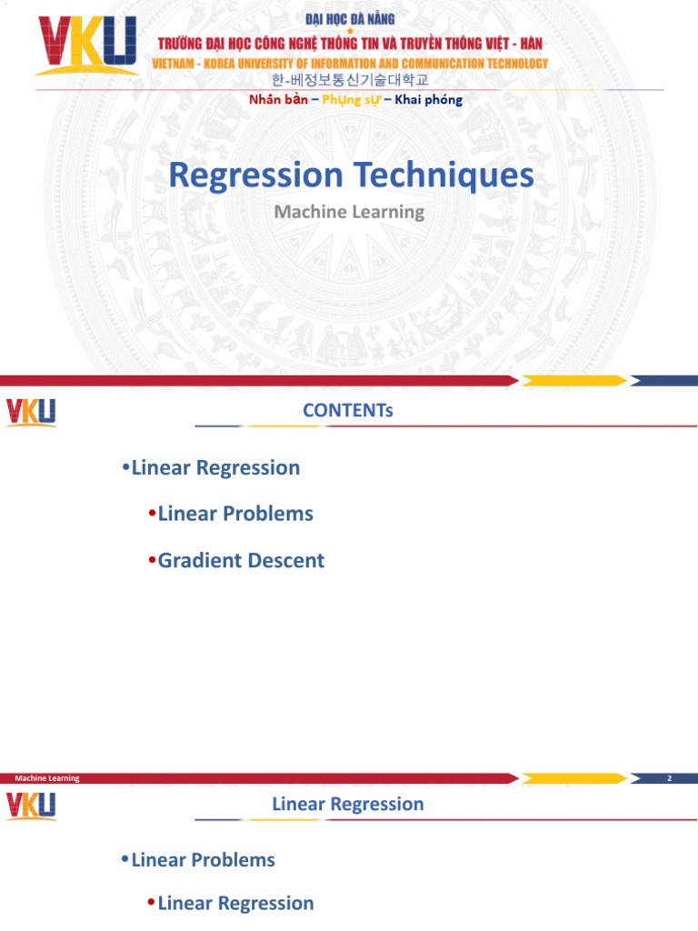 ML.3-Regression Techniques | Download Free PDF | Derivative | Slope ML.3-Regression Techniques | Download Free PDF | Derivative | Slope
