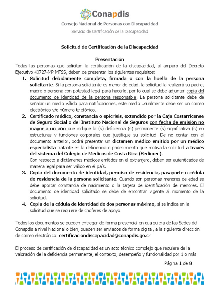 Anexo-1.-SOLICITUD-DE-CERTIFICACION-DE-LA-DISCAPACIDAD | PDF