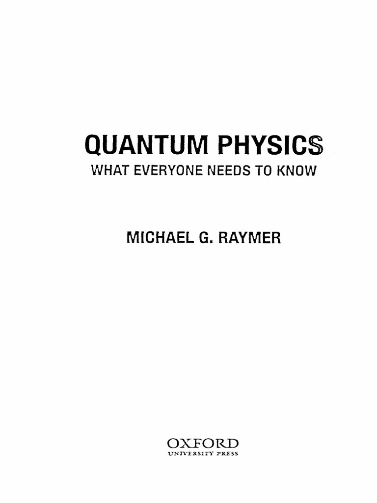 Quantum: Physics | PDF | Quantum Mechanics | Quantum Entanglement
