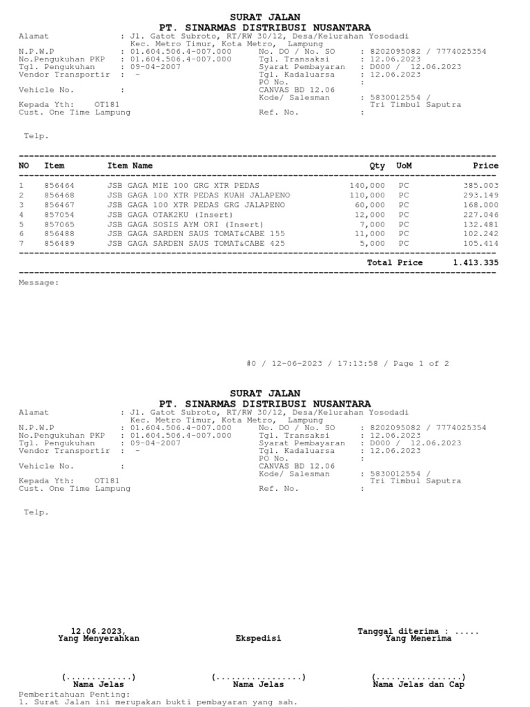 Motoris BDL 120623 | PDF
