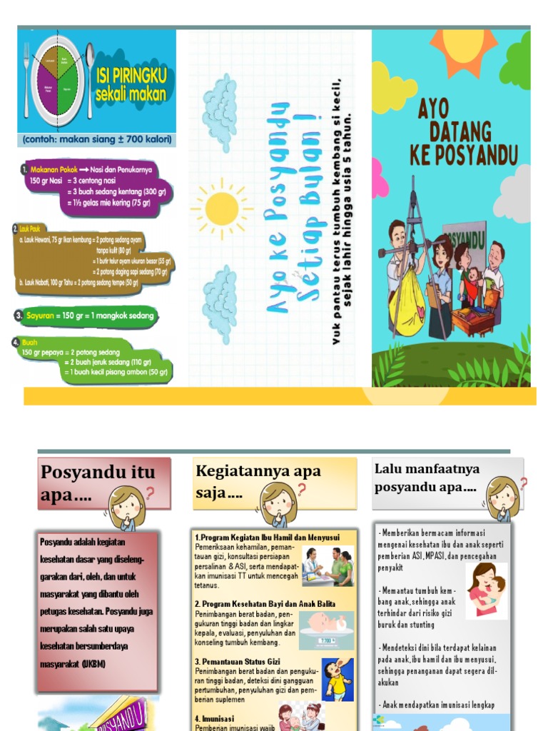 Leaflet Posyandu - 071641 | PDF
