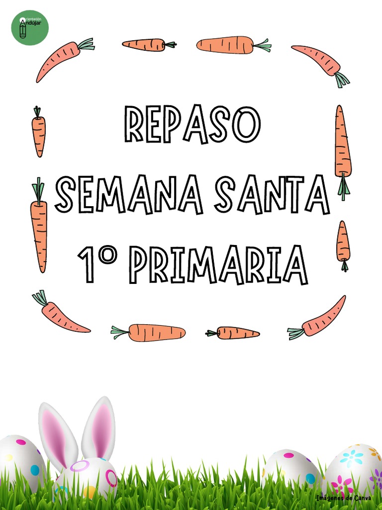 Repaso Semana Santa Primer Grado | PDF
