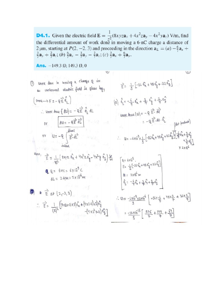 Chapter 4 Answered Problems | PDF
