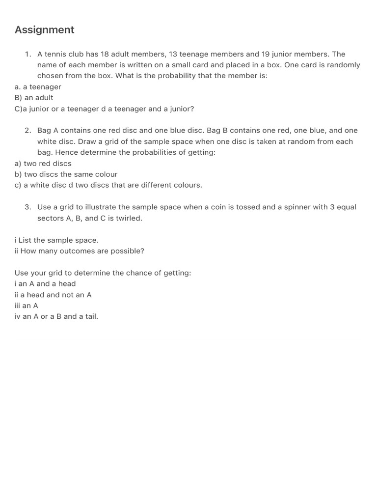 Assignment | PDF | Home & Garden | Art