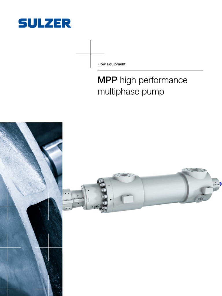 MPP High Performance Multi Phase Pump E00601 | PDF | Pump | Bearing ...