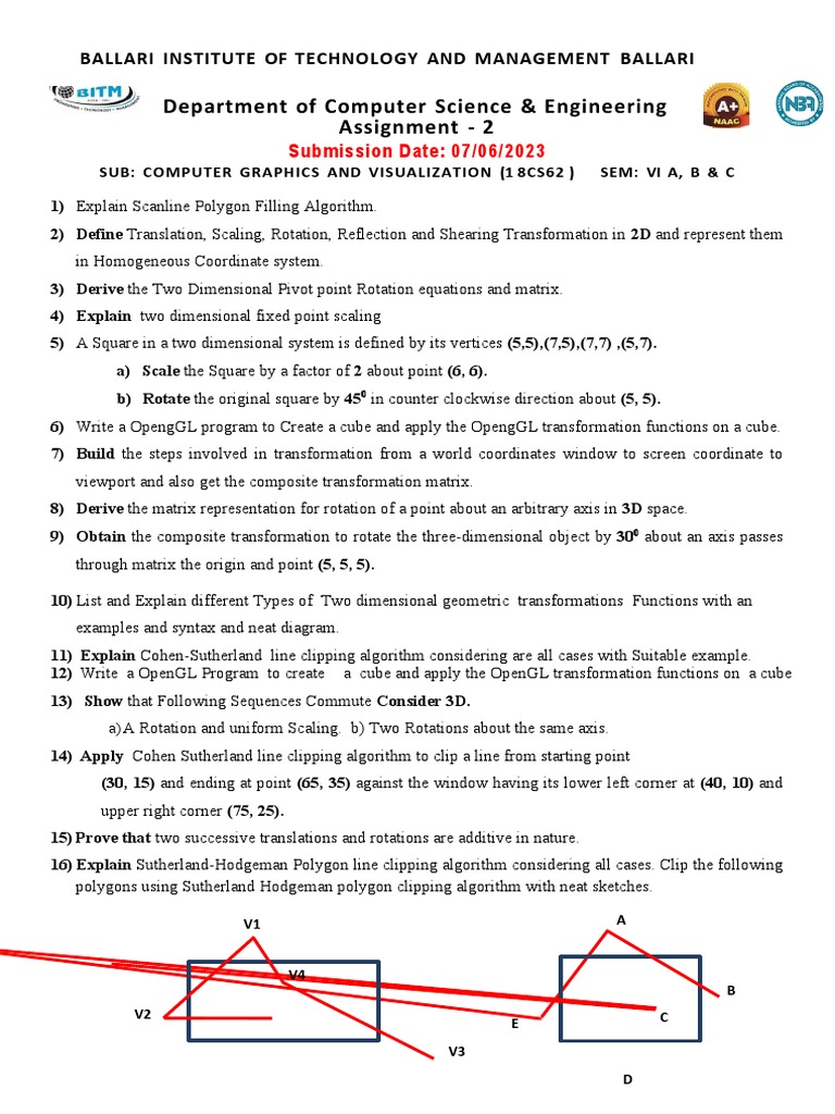 CGV Updated Assignment2 | PDF | 2 D Computer Graphics | Cartesian ... CGV Updated Assignment2 | PDF | 2 D Computer Graphics | Cartesian ...