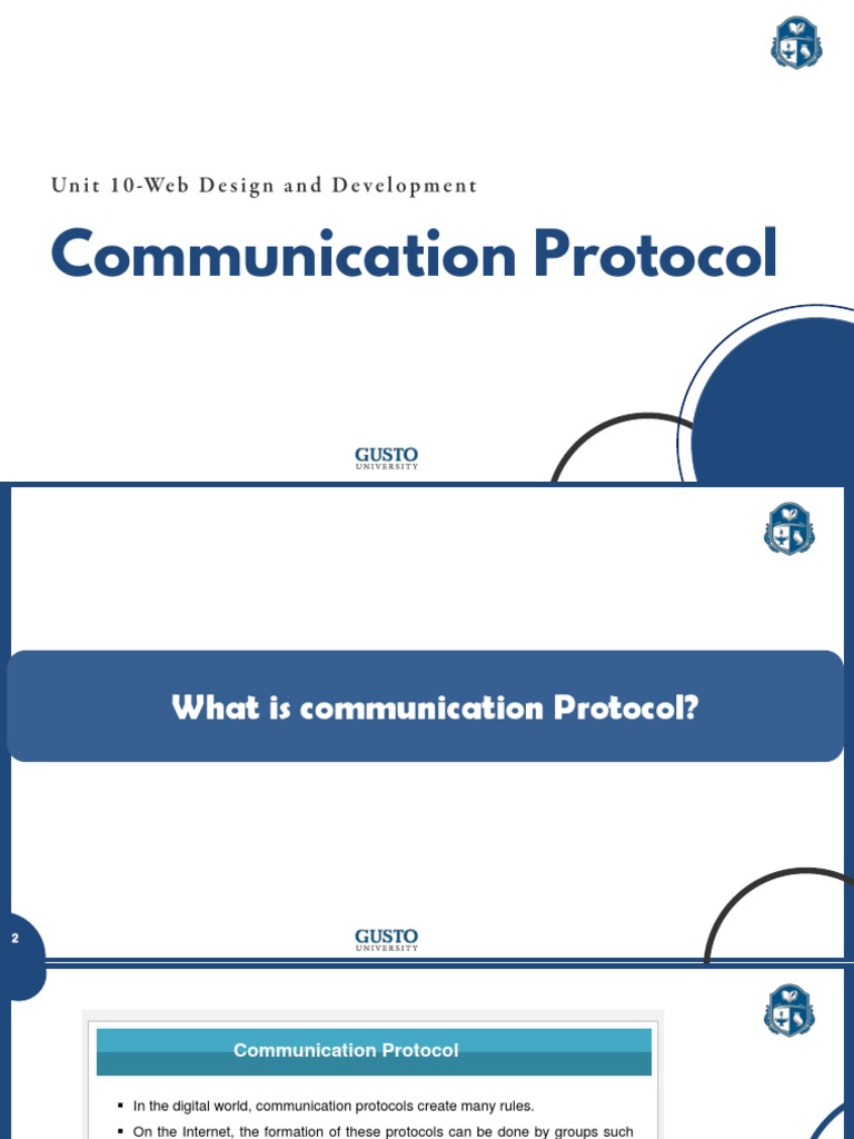 4 Communication Protocol | PDF | World Wide Web | Internet & Web 4 Communication Protocol | PDF | World Wide Web | Internet & Web