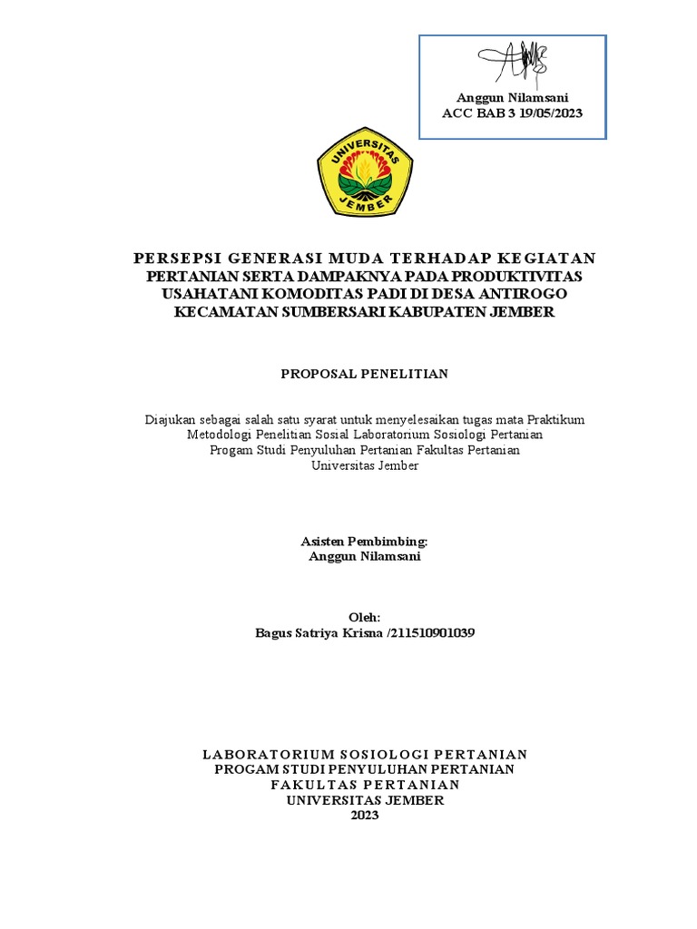 Bagus Satriya Krisna - 211510901039 - Acc Bab 3 | PDF