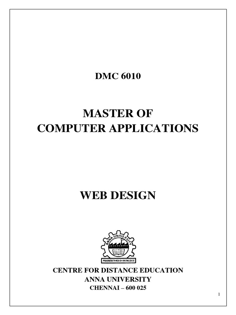 Web Design Fundamentals and Technologies | PDF | World Wide Web | Internet & Web