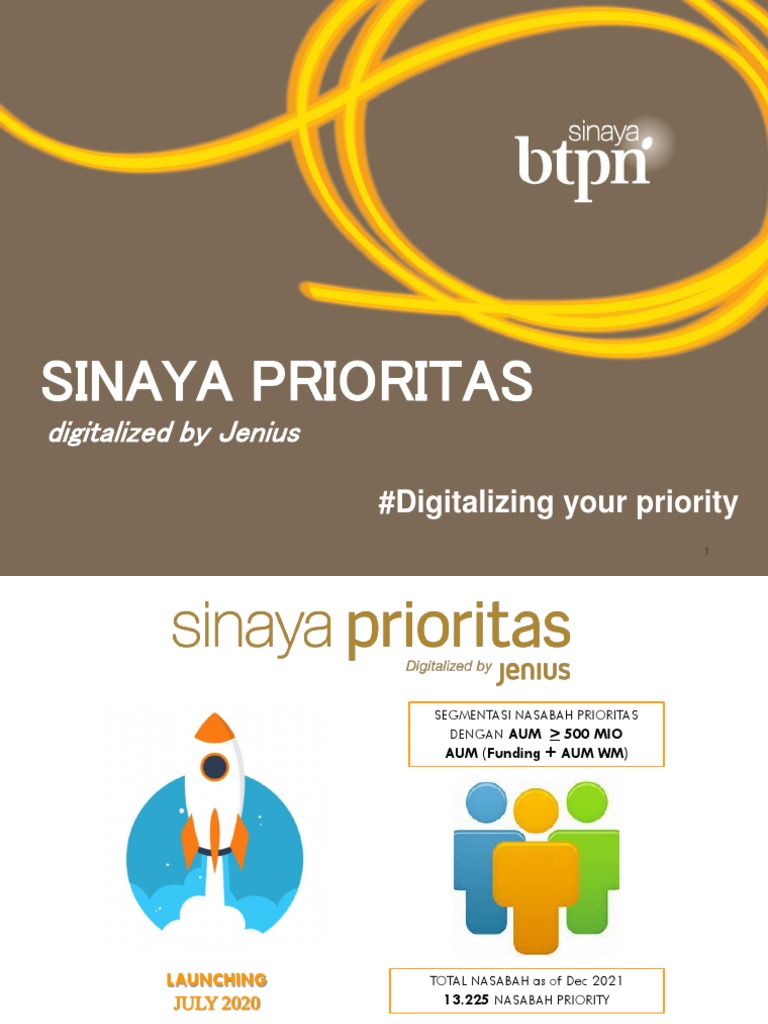 SInaya Prioritas Overview | PDF