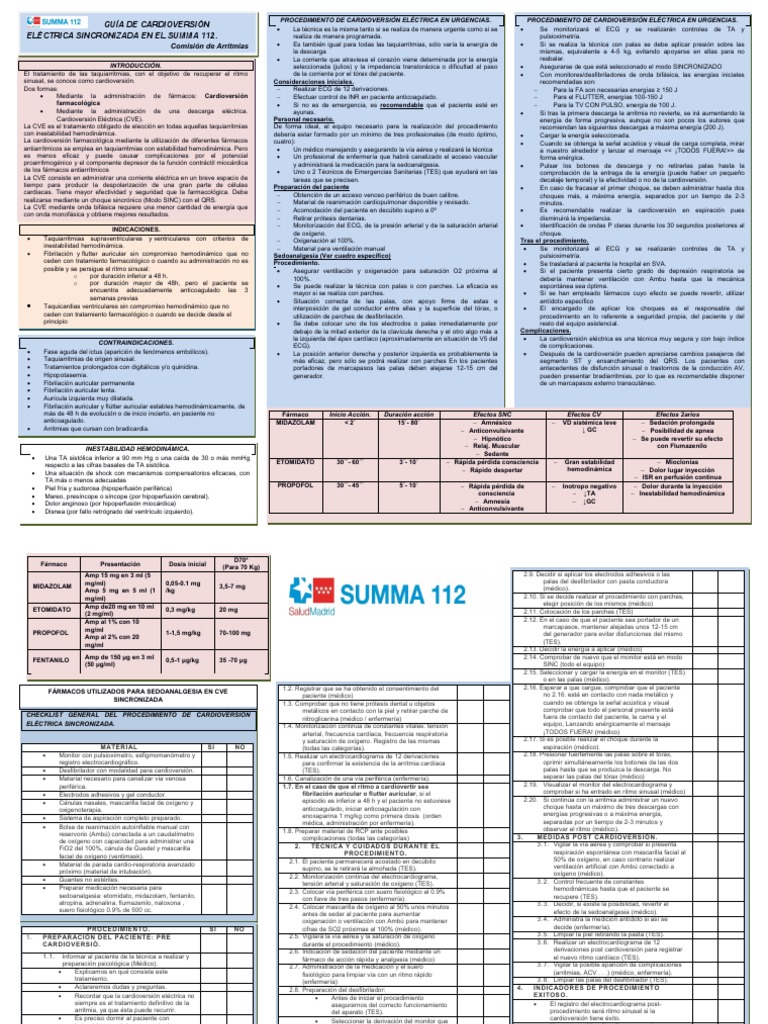 Tríptico CVE | PDF | Electrocardiografia | Cardiología