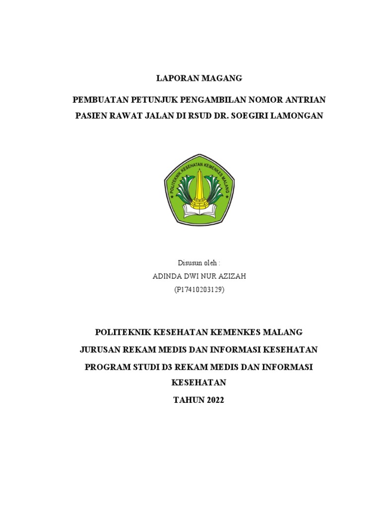 Revisi Pasca Presentasi Adinda | PDF