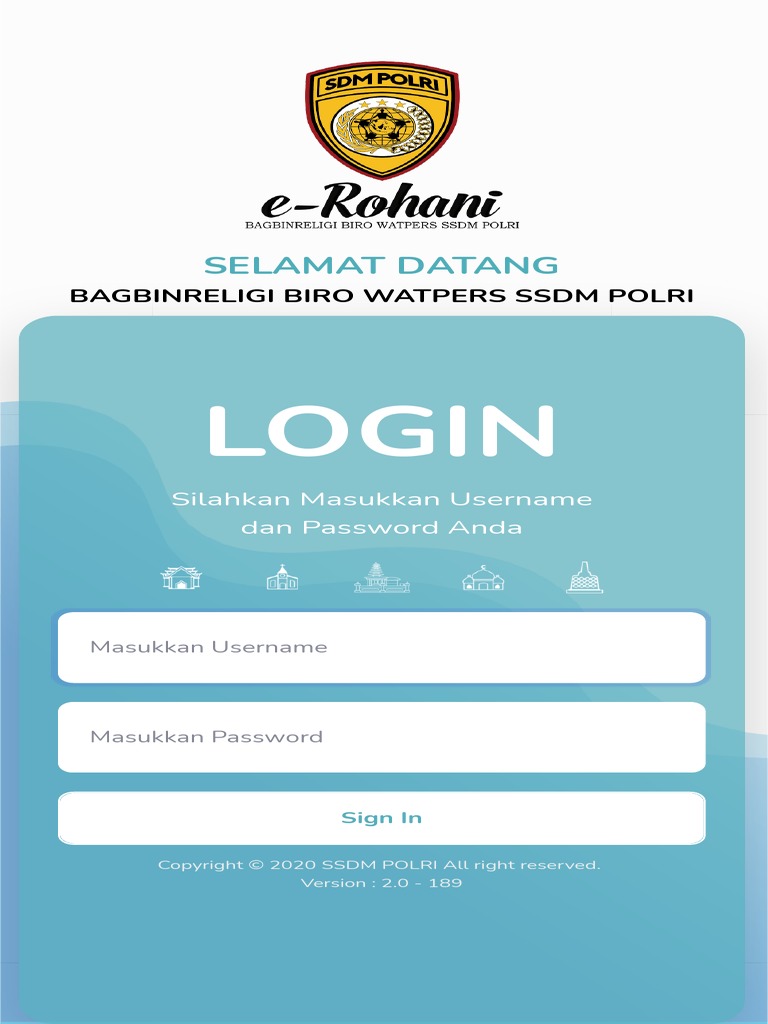 E-Rohani Bagbinreligi Polri | PDF