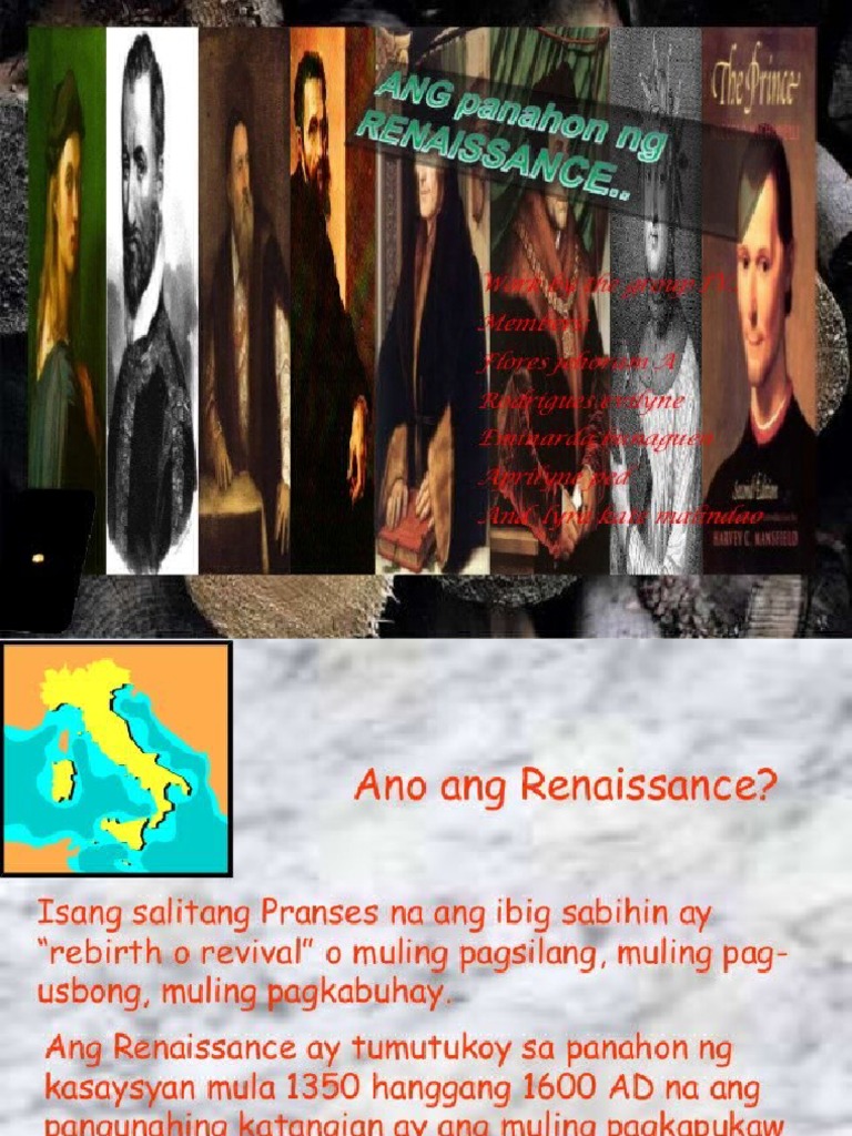 AP Renaissance CR - Mama | PDF